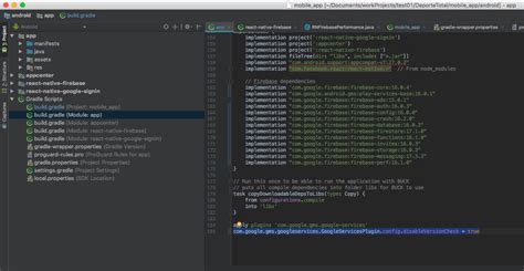 firebase dependencies error · issue 1557 · invertase react native firebase · github
