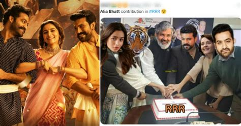 People Mock Alia Bhatt As Website Calls Ss Rajamouli S Rrr Her Film