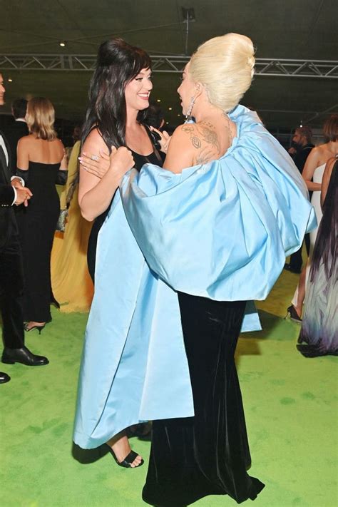 Lady Gaga And Katy Perry At The Academy Museum Of Motion Pictures Sept