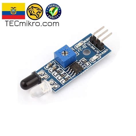 Sensor Infrarrojo De Obstaculos Tecmikro Ecuador