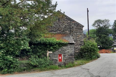 Barn To East Of High Waterhead Coniston Cumbria Photo View From South