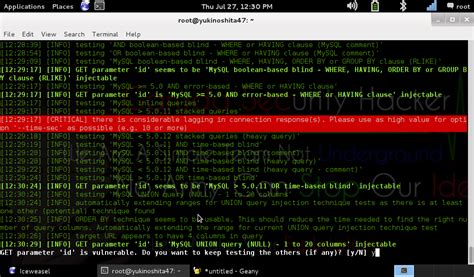 Kali Linux Sql Injection Dan Auto Crack Hash Password Dengan Sqlmap