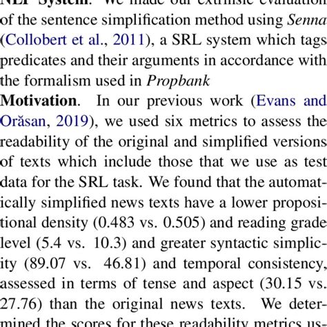 Example Of Semantic Role Labelling Of Sentence 3 Download