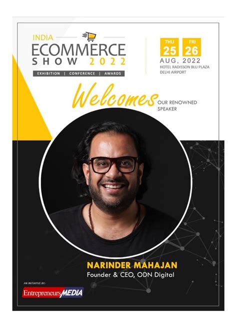 Narinder Mahajan On Linkedin Indiaecommerceshow Odndigital