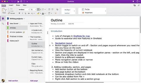 The Essential Onenote For Mac Guide Onenote Template One Note The Essential Onenote For Mac Guide Onenote Template One Note