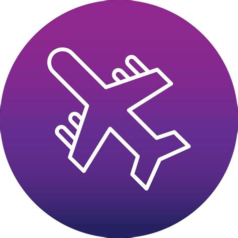Aeroplane Vector Icon 16463723 Vector Art At Vecteezy