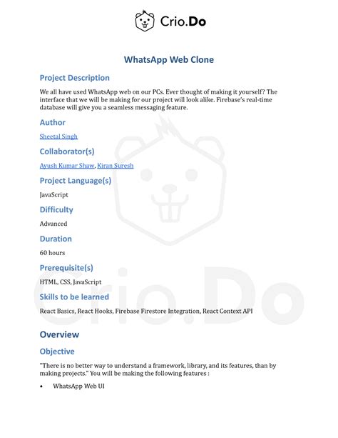 Whatsapp Clone Whatsapp Web Clone Project Description We All Have Used Whatsapp Web On Our Pcs