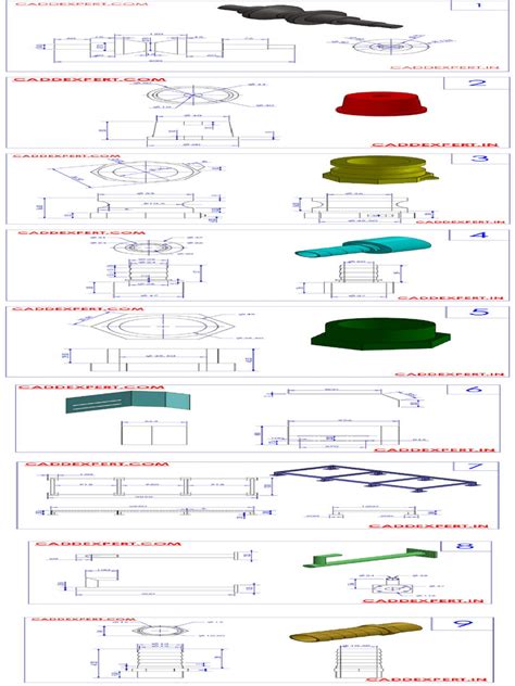 Solidworks Drawing 3d For Practice Technical Design Pdf