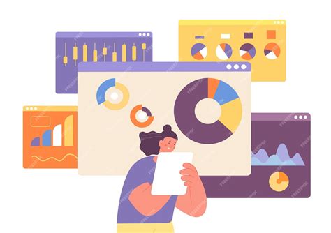 Premium Vector Analyze Chart Statistic Data Development Finance