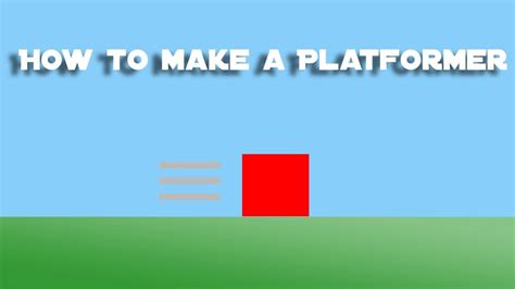 The Basics Of A Platformer In Scratch Gravity Jumping Etc YouTube