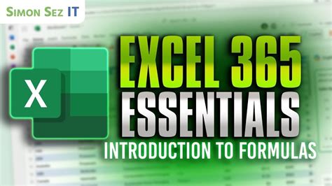How To Master Excel 365 Formulas For Smarter Data Analysis Geeky Gadgets