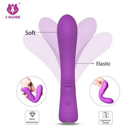 Secret Corner S Hande 9 Frequency Cotton Candy Rechargeable Wireless Handheld Vibrating Dildo