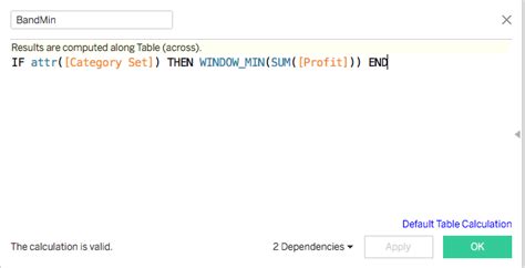 How To Dynamic Reference Band Using Set Actions With Tableau Sir Viz