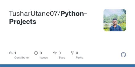 Tushar Utane On Linkedin Github Tusharutane07learning Python