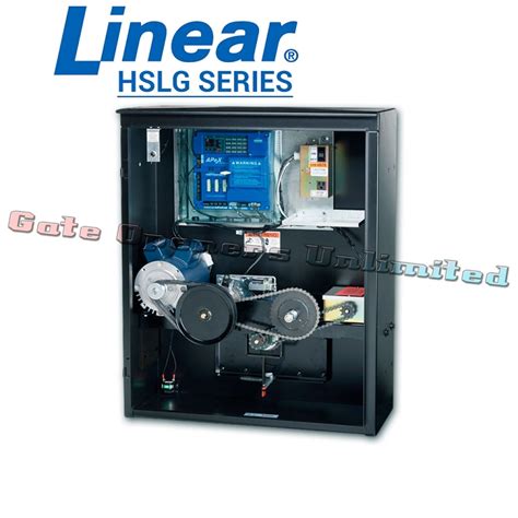 Linear HSLG Linear Access HSLG Slide Gate Opener V HP Ft Lbs Commercial
