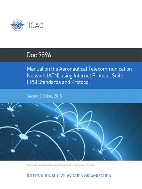 Doc 9896 En Manual On The Aeronautical Telecommunication Network Atn Using Internet Protocol