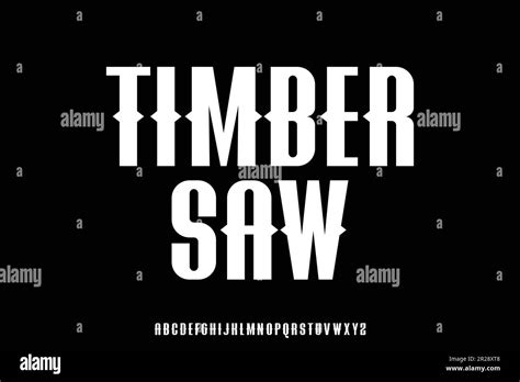 Classic Font Stock Vector Images Alamy