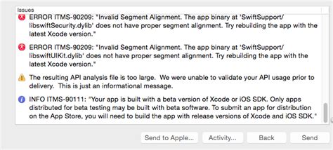 Submitting Ios App Using Beta Version Of Xcode Stack Overflow