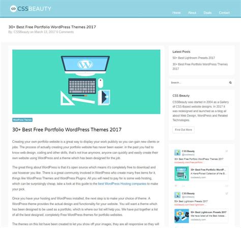 Css Beauty Dessign Themes Premium WordPress Themes For Creatives