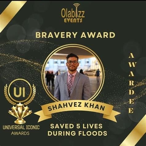 Shahvez Khan On Linkedin Bravery Hero Universaliconicawards Dubaibraveheart Dubai