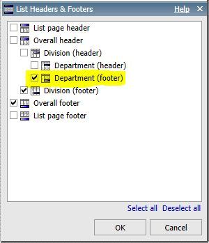 Cognos 10 Group Subtotal Not Showing Stack Overflow