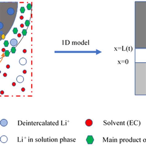 A Schematic Illustration Of The Side Reaction At The Anode Particle Download Scientific