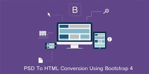 Convert Psd To Responsive Html5 Css3 Using Bootstrap 4 By Dwinjnr Fiverr