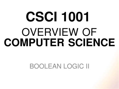 PPT Computer Science PowerPoint Presentation Free Download ID