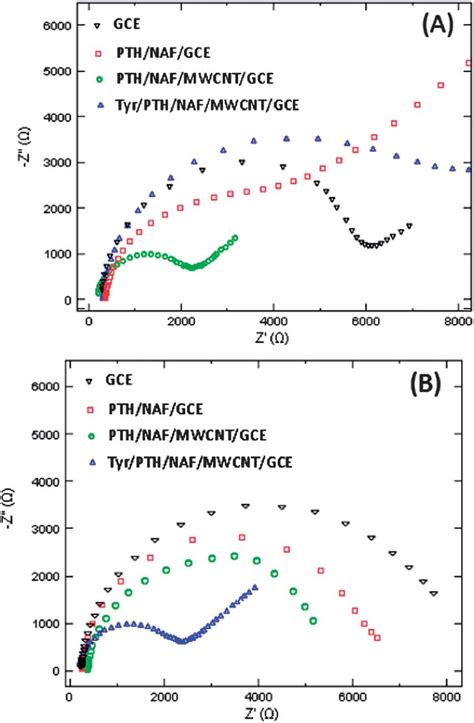 A Nyquist Plot Of 1 0 Mm K 3 [fe Cn 6 ] In 0 1 M Kcl At Different Download Scientific