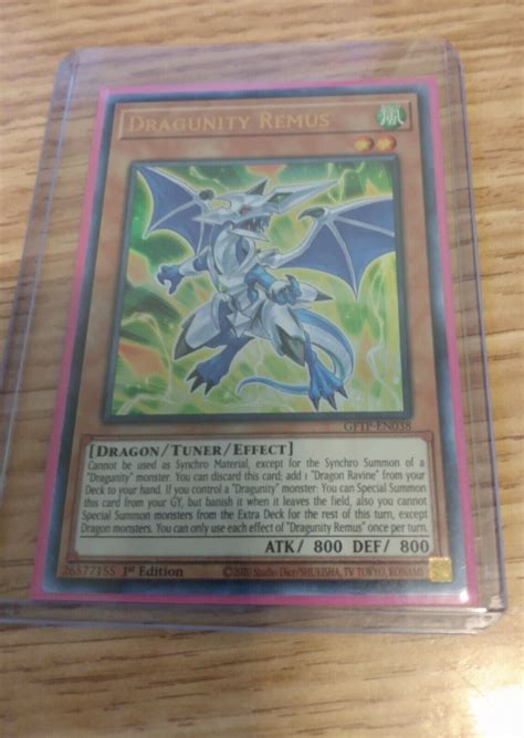 Dragunity Remus Ultra Rare Gftp En038 Nm 1st Ed Yugioh Free Shipping Ebay