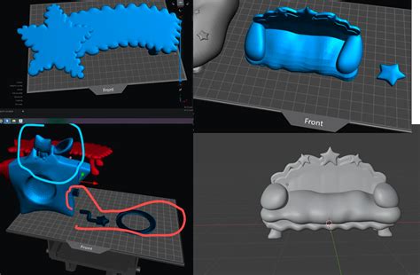 Help Setting Archive Made In Blender Stl Obj For 3dprinting In Zbrush Poligonal Problems