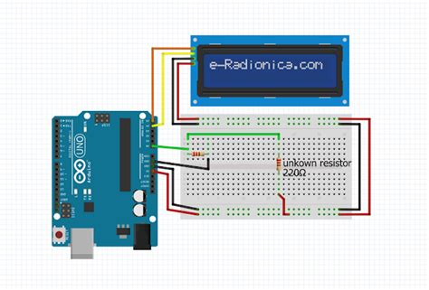 How To Make Resistance Meter Usong Arduino Arduino Ohm Meter