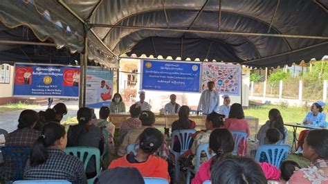 မြန်မာနိုင်ငံပြည်သူ့ကျန်းမာရေးပညာရပ်ဆိုင်ရာနှီးနှောဖလှယ်ပွဲ ၂၀၂၃ ကို ကြိုဆိုဂုဏ်ပြုသောအားဖြင့် က