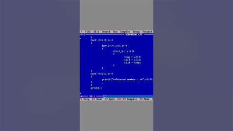 Selection Sort In C 👍ytshorts Youtubeshorts Learn Learning Learn C Language Youtube