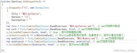 core api swagger 注释不显示问题 swagger运行注释不显示 csdn博客