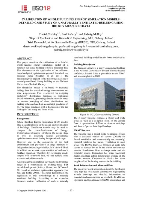 pdf calibration of whole building energy simulation models detailed