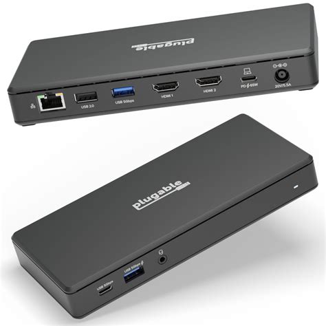 Plugable USB C Dual HDMI Docking Station Review A Compelling Dock For Windows Users