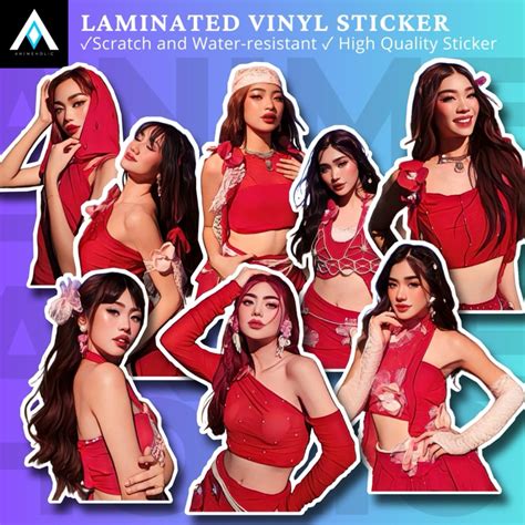 Bini Stickers Fan Art ~ Laminated Vinyl Stickers ~animeholic Shopee