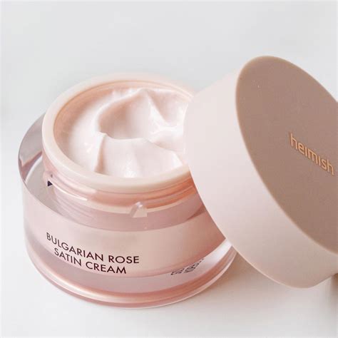 Heimish Bulgarian Rose Satin Cream | Brightening cream, Bulgarian rose ...
