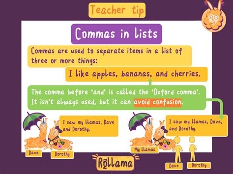 Wrong A Rama Commas In Lists