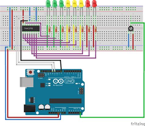 Problem Shift Register 74hc595n General Guidance Arduino Forum