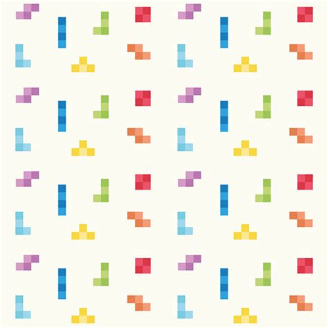 Tetris Pattern On Behance