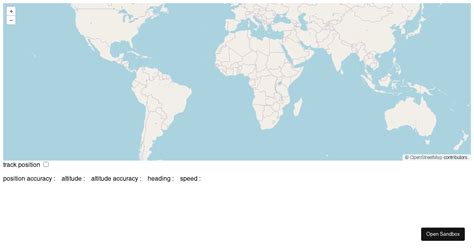 Geolocation Codesandbox
