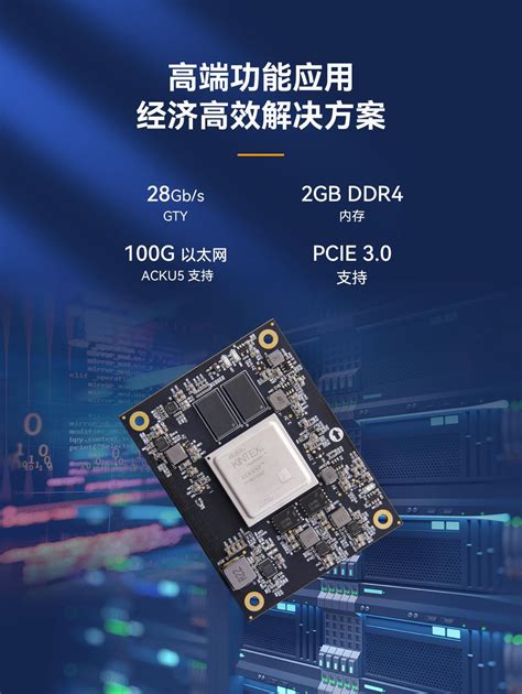 Alinx Amd Xilinx Kintex Ultrascale Fpga 核心板 Som Pcie3 0 Gty Xcku5p