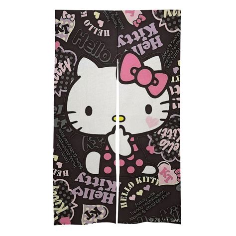 Door Curtain Doorway Room Divider For Doorways Privacy Japanese Door Curtain Cartoon Hello