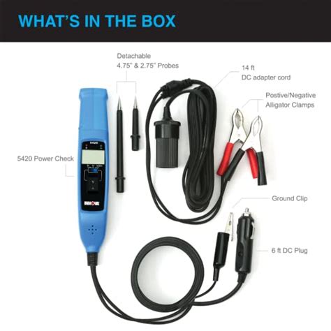 Innova 5420 Power Check Powered Circuit Tester Automotive Digital Volt