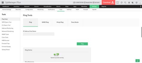Enterprise Network Monitoring Tool Manageengine Opmanager Plus