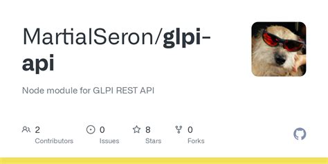 Github Martialseronglpi Api Node Module For Glpi Rest Api