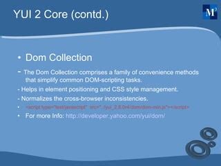 YUI Basics PPT