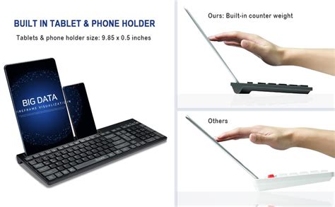Reccazr Wireless Keyboard And Mouse Combo 2 4ghz Silent Wireless Computer Keyboard